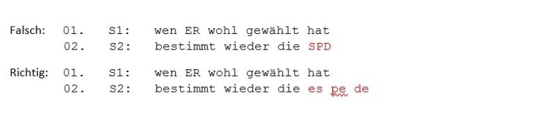 Transkriptionsregeln und Anweisungen | EHLION
